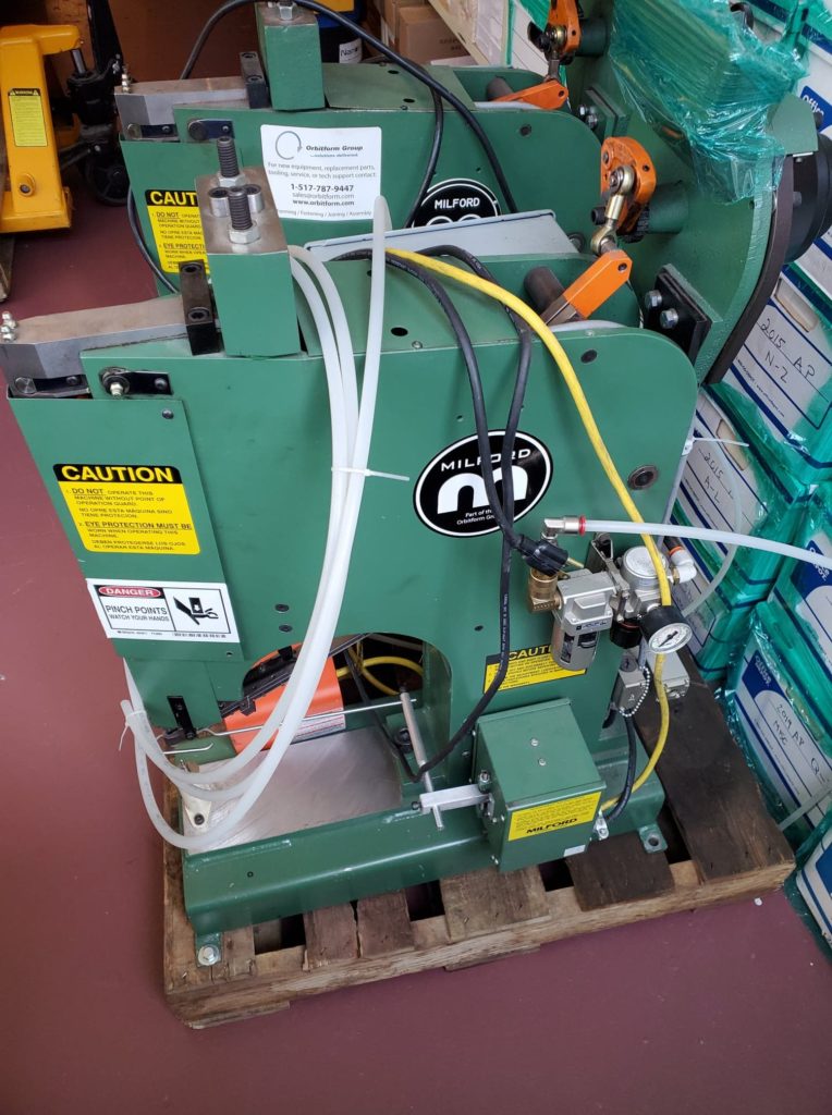 Used Millford #57 Pneumatic Impact Riveting Machine (2 Machines ...
