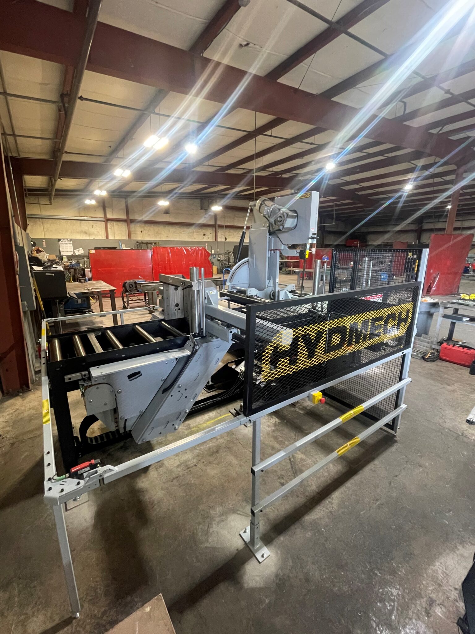 New Hydmech Saw For Advanced Tower Components | Sanson Machinery Group