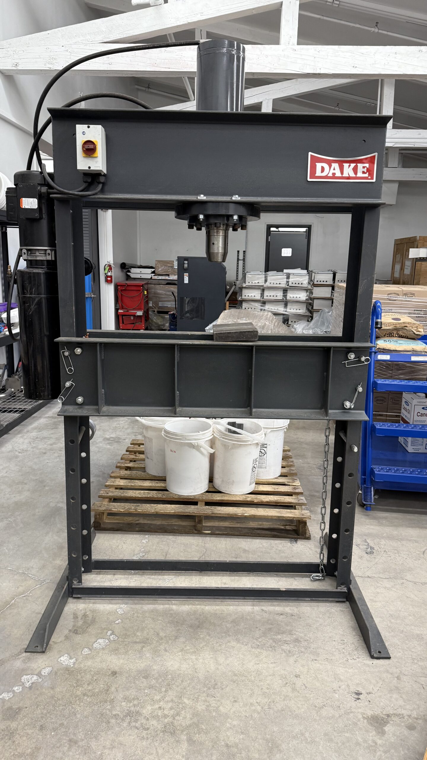 Dake H Frame Press - 50 Ton Dura-Press Model 909250 | Sanson Machinery Group